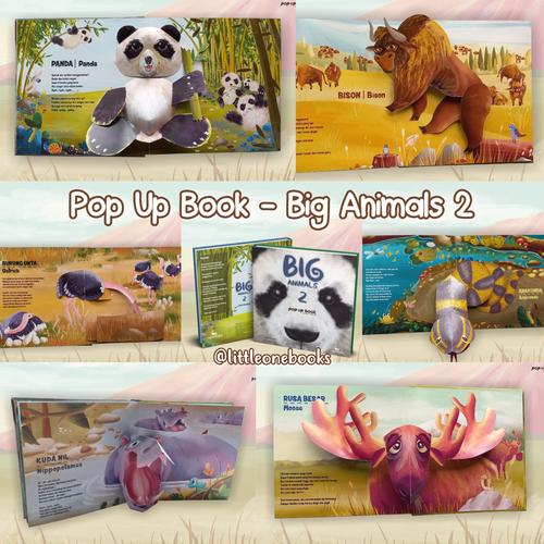 Jual Big Animals 2 - Pop Up Book /Buku Pop Up Anak Big Animal Impian ...