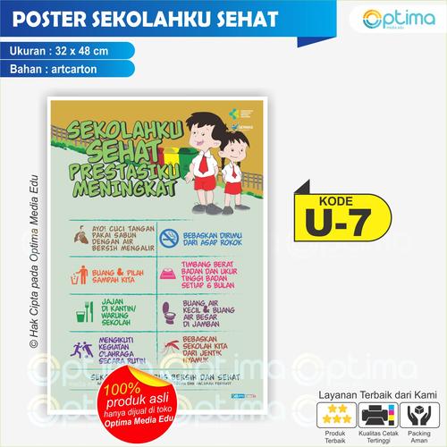 Jual POSTER UKS - TRIAS UKS - ARTI LOGO UKS - 8 GOLONGAN UKS - STRUKTUR UKS - U7-SKOLHKU SEHT ...