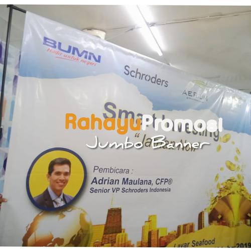 Jual JUMBO BANNER | BACKDROP | BACKWALL | STANDING BANNER | TRIPOD ...
