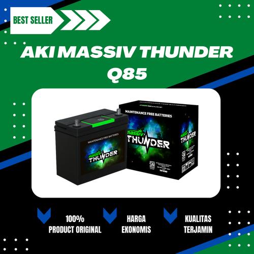 Jual Aki Massiv Thunder Q85 ISS Compatible - Mazda 2, CX3, CX5, Biante ...