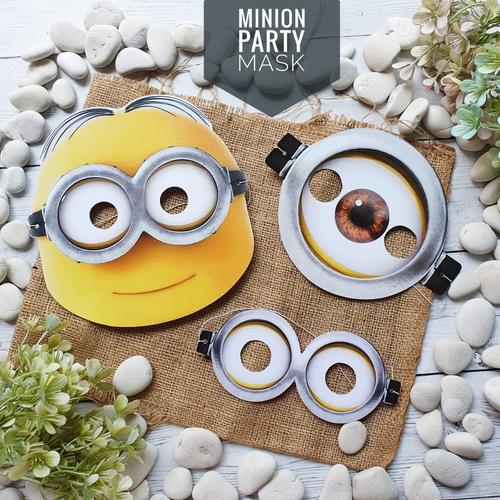 Jual Minions Mask Topeng Pesta Minion Ulang Tahun Birthday - Full Face ...