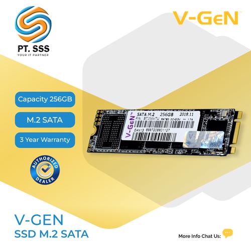 Jual V-Gen SSD Turbo M.2 Sata 2280 256GB - SSD M2 256 GB - Jakarta ...