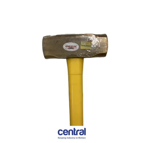 Jual WIPRO Hammer Brass Palu Kuningan 6 LB 3 Kg handle PVC - Kota ...