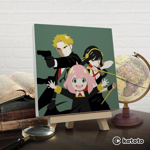 Jual SPY X FAMILY PAINT BY NUMBERS ANIME PAINTING KIT BY NUMBER 20x20 ...