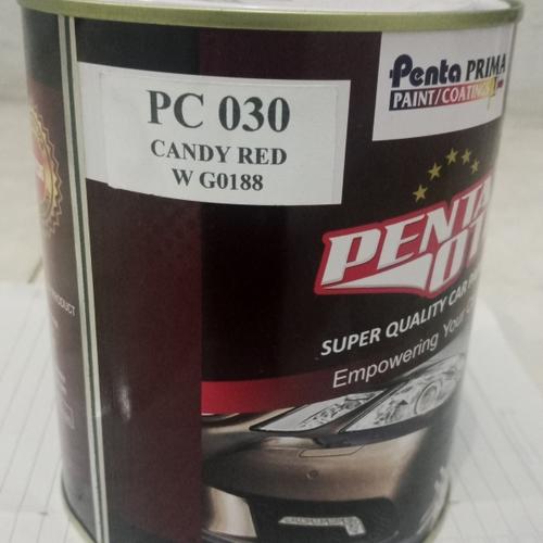 Jual Cat Candytone Red PU Penta Oto Candy Tone PC 030 Merah 1kg ...