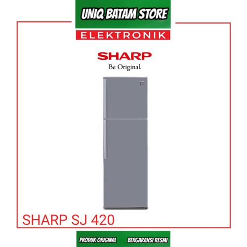 Jual KULKAS SHARP 2 PINTU SJ-420GP SD PLASMA CLUSTER ION 338L [ batam ...
