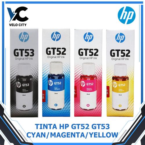 Jual Tinta HP GT52 GT53 Original Printer GT5810 GT5820 115 315 415 319 ...