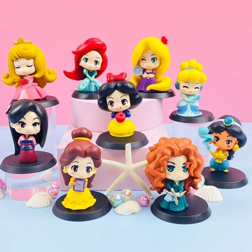 Jual Princess Merida Mulan Ariel Belle Snow White Aurora Jasmine Act Figure Jakarta Barat