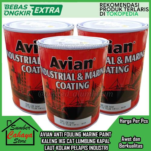 Promo AVIAN ANTI FOULING MARINE PAINT Kaleng 1KG CAT Coating KAPAL LAUT 1 KG - Kota Palembang ...