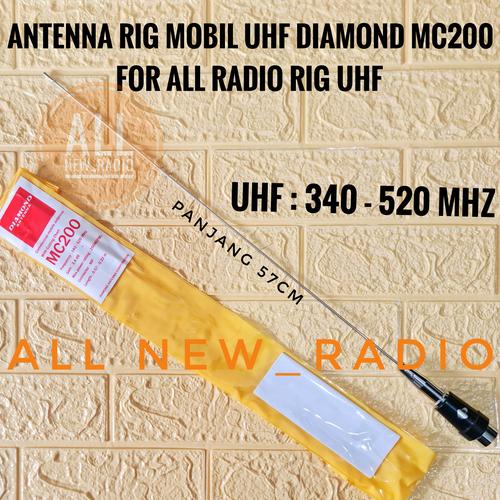 Jual ANTENA MOBIL DIAMOND MC200 ANTENNA RADIO RIG MOBIL UHF MC200 UHF ORI - Jakarta Utara ...