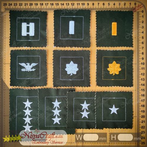 Jual NCEP0101-0513-US ARMY Rank Insignia - Commissioned officers ...