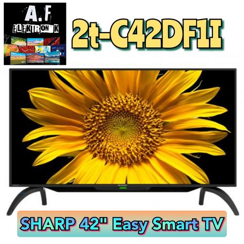 Jual SHARP 2T-C42DF1I SMART TV 42 INCH 2022 / 42DF1I / 2TC42DF1 ...