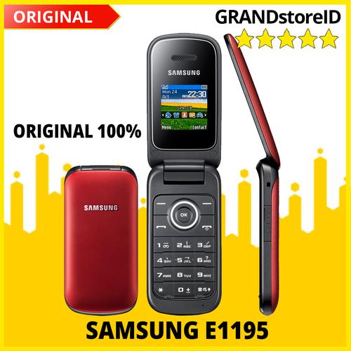 Jual Handphone Hp Samsung Flip 1195 Lipat Single Sim Mulus Fungsi ...