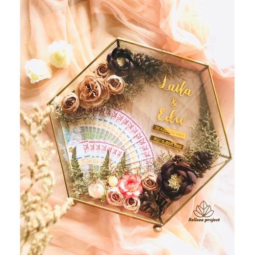 Jual MAHAR TERAHEXA KEKINIAN TERMURAH / MAHAR TERARIUM HEXAGON - 30 cm ...