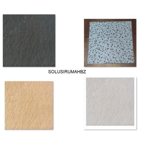Jual PER DOS KERAMIK 40X40 PILIH VARIAN 40 X 40CM LANTAI KASAR - BLACK ...