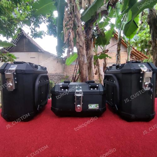 Jual sidebox-topbox pannier ,box motor. paket triple box 27- 20 - Kab ...