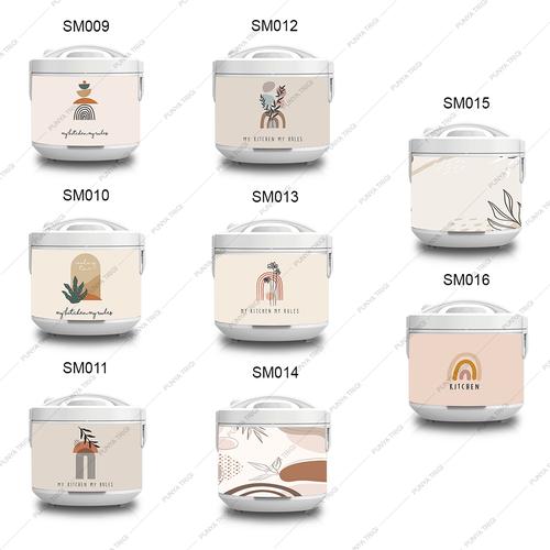 Promo Sticker Rice Cooker Magic Com Motif Aesthetic - SM010, Standar ...