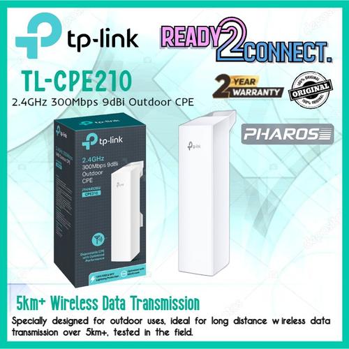 Jual TPLINK CPE210 2.4GHz 300Mbps 9dBi Outdoor CPE - Jakarta Pusat ...