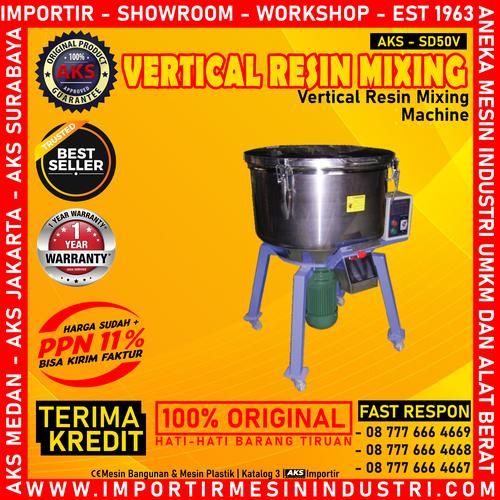 Jual Mesin Mixer Vertikal SD50V Mesin Giling Plastik Kapasitas 50 Kg ...