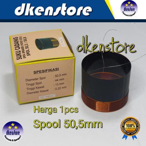 Jual Spool speaker Nelc 50.5mm 2 Inch Spul spiker 10in 12in voice coil ...