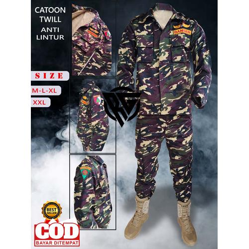 Jual SERAGAM PDL BANSER DORENG NASIONAL & NATO BAHAN TWIL EXLUSIF - PDL ...