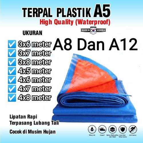 Jual Terpal Lembaran Ukuran 3x6 meter A12 Terpaulin Korea Tebal Tahan ...