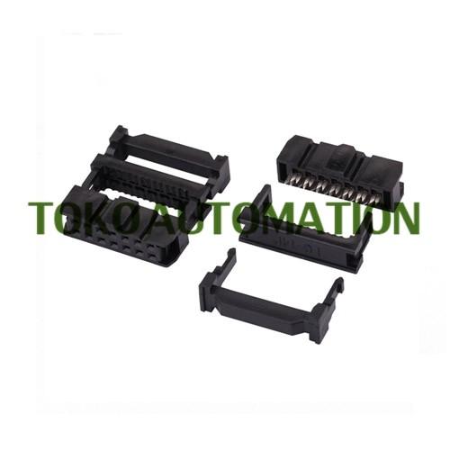 Jual Socket IDC Connector 14Pin ISP 14P Soket Konektor 2.54 FC 14 Pin ...