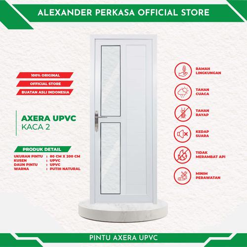 Jual PINTU PANEL AXERA UPVC KACA 2 PINTU UTAMA KAMAR RUANG KERJA ...
