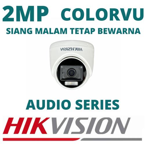 Jual CAMERA CCTV OUTDOOR INDOOR HIKVISION 5MP COLORVU AUDIO KAMERA ...