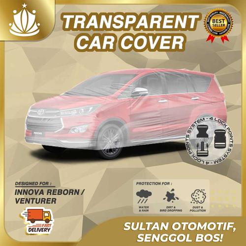 Jual Sarung Mobil Plastik TEBAL Body Cover Transparan All New Innova ...