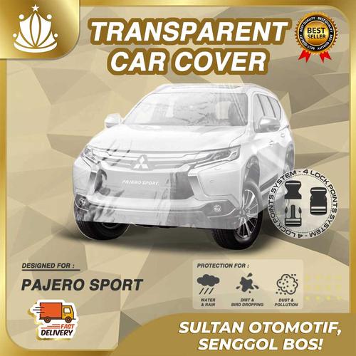 Jual Sarung Mobil Plastik TEBAL Body Cover Transparan Pajero Sport ...