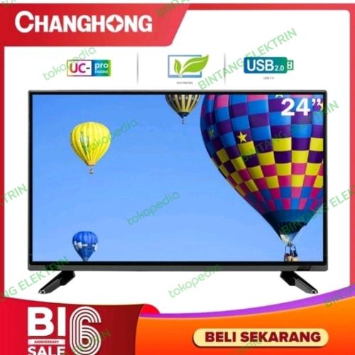Jual TV LED CHANGHONG 24 inch MONITOR USB HDMI L24G3 - Jakarta Barat ...