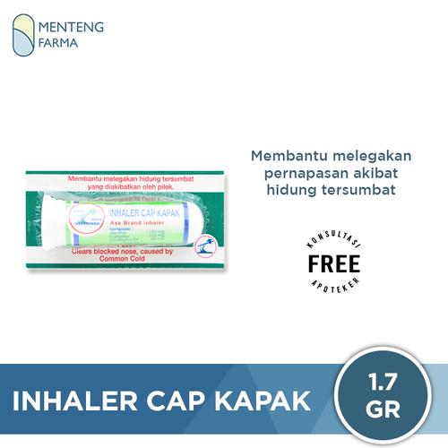 Jual Inhaler Cap Kapak - Pereda Hidung Tersumbat, Pilek, dan Flu ...
