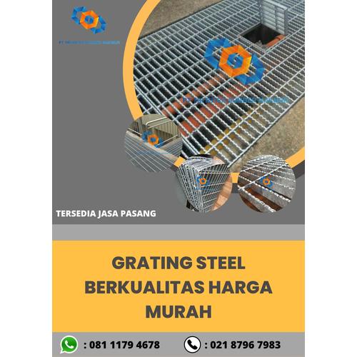 Jual GRATING STEEL GALVANIS POLOS DAN GERIGI HARGA TERJANGKAU - Kab ...