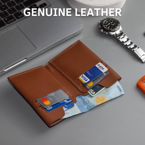 Jual dompet pria kulit sapi asli genuine leather handmade original 3/4 ...