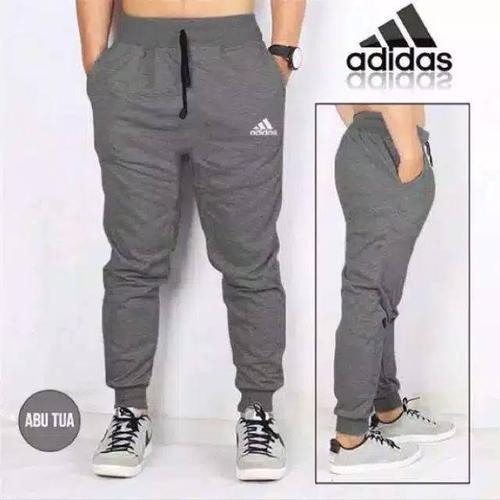 Jual Uniqlo Training Pants Jogger Pria Wanita Olahraga - Abu muda, L ...
