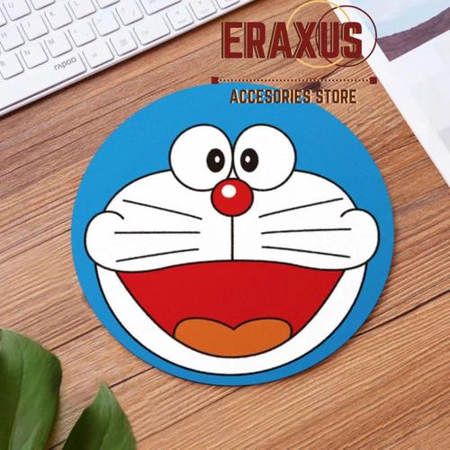 Jual Mousepad Tatakan Alas Mouse Pad Motif Kartun Doraemon Flamingo ...