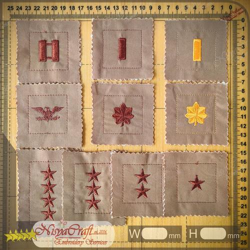 Jual NCEP0101-0513-US ARMY Rank Insignia - Commissioned officers ...