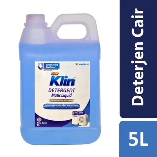 Jual So Klin Detergent Matic Liquid Professional 5 Liter Deterjen ...