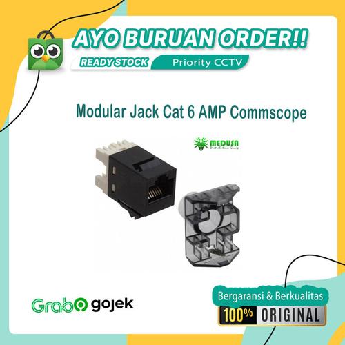 Jual Modular Jack Cat 6 AMP Commscope - Jakarta Pusat - Priority CCTV ...