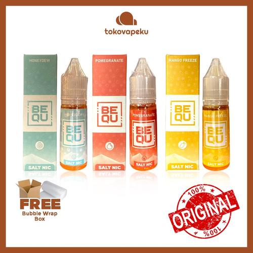 Jual BEQU SALT NIC 30MG SERIES BEQU SALT 15ML AUTHEN by PODA X FVS ...