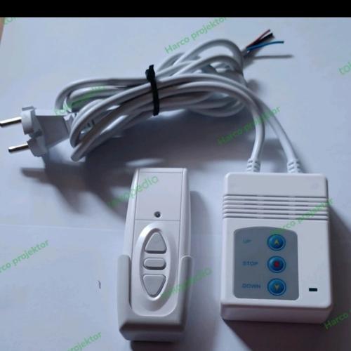 Jual Remote Layar projektor motorize / Resifer Layar projektor ...