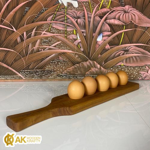 Jual AKND005 Box Telor Kayu Jati Isi 6 Premium Quality - Kab. Jepara ...