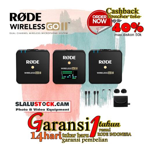 Jual Rode Wireless GO II Dual Channel Wireless Microphone System - GO II SINGLE - Jakarta Pusat ...