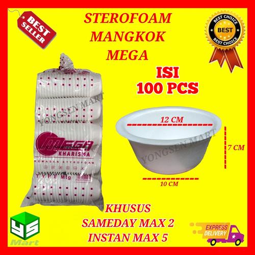 Jual Sterofoam makanan foam mangkok soto bakso foodgrade murah merk ...