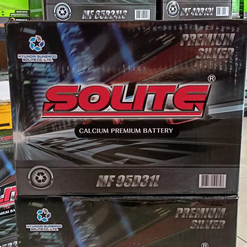 Jual Aki Kering/ Solite MF 95D31L 12V80Ah made in Korea/Aki Fortuner ...
