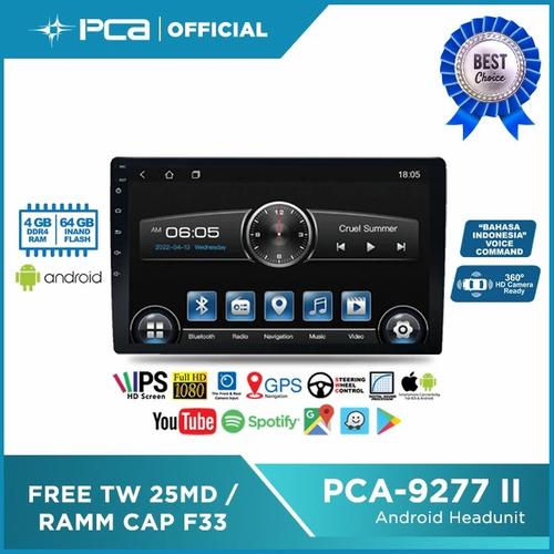 Promo Head Unit Android PCA-9277 Multimedia Car 9 inch 4GB / 64GB ...