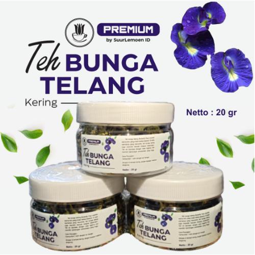 Jual Teh Bunga Telang Kering Butterfly Pea Tea 20 Gram - Jakarta Barat ...