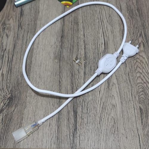 Promo Socket adaptor NEON FLEX 220V / Kabel colokan LAMPU NEON SOCKET ...
