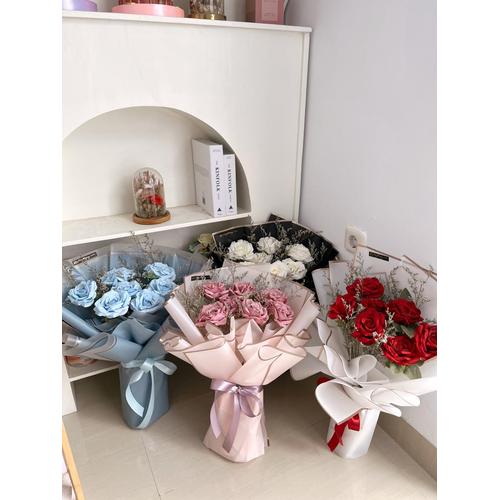 Jual JEANETTE BOUQUET - BUKET BUNGA ARTIFICIAL BOUQUET BUNGA PALSU ...
